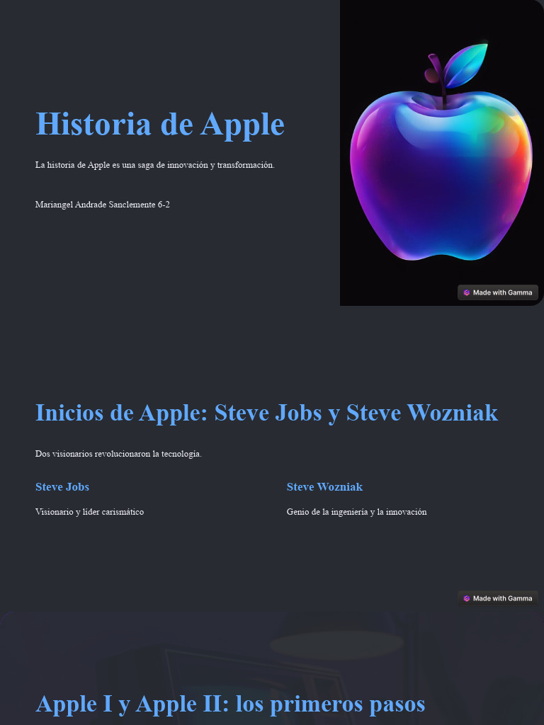 Historia y legado de Apple Inc. | PDF | Apple Inc. | Steve Jobs