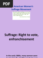 Carrie Chapman Catt. Address To The Congress On Women's Suffrage. 1917 ...