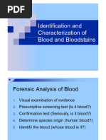 Hemastix Presumptive Test For Blood | PDF | Blood | Crime Scene