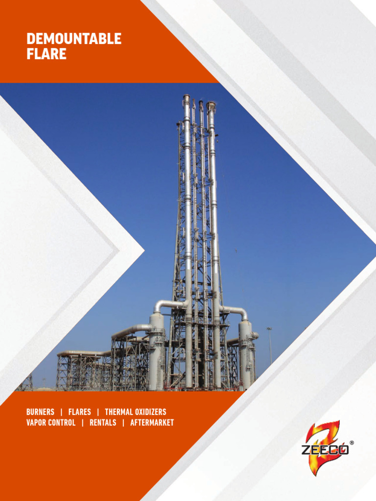 Demountable Flare RGB | PDF | Oil Refinery | Crane (Machine)