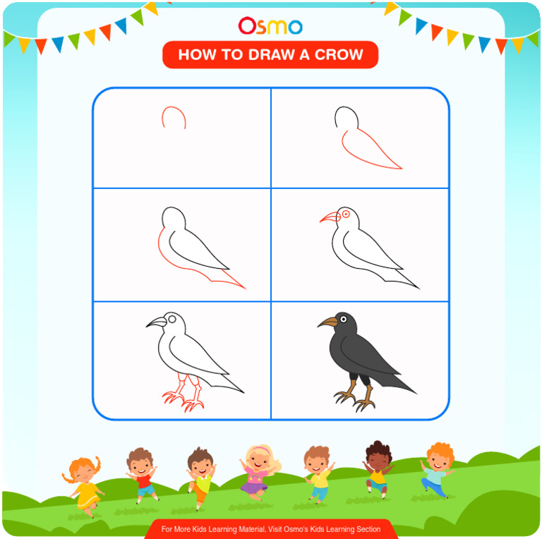 How-to-Draw-a-Crow | PDF