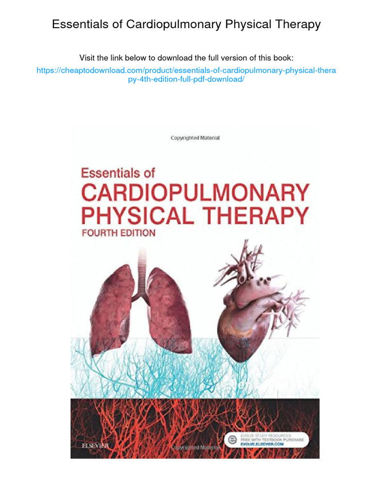 Essentials of Cardiopulmonary Physical Therapy Full PDF DOCX Download ...