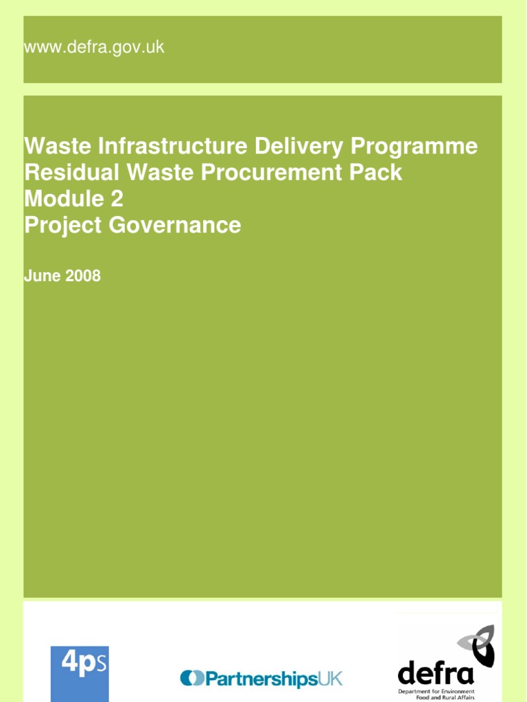 Waste Infrastructure Delivery Programme Residual Waste Procurement Pack ...