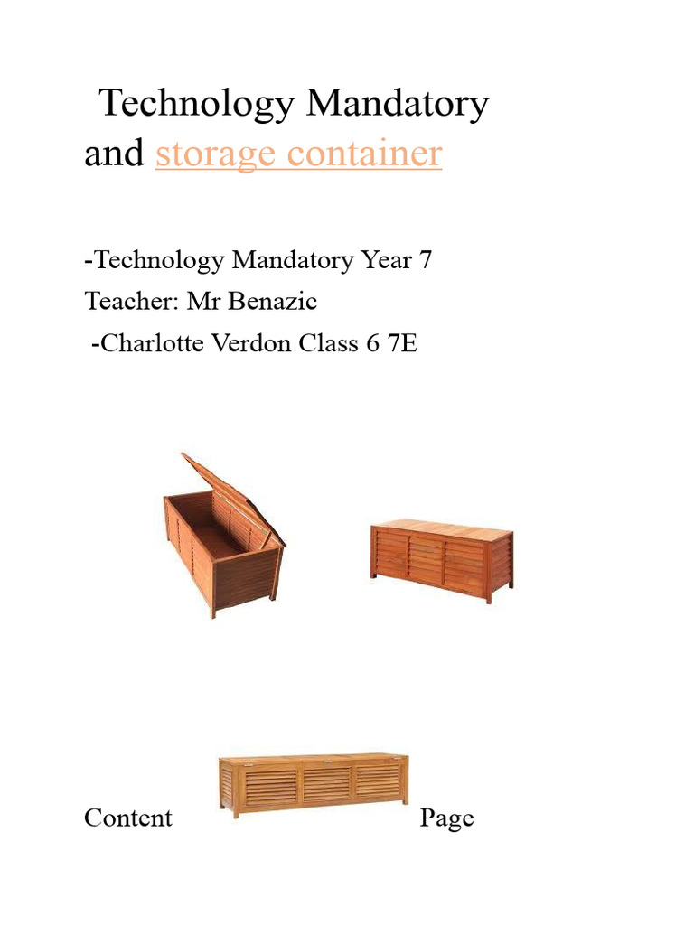 Technology Mandatory 1 | PDF