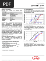 LOCTITE 243 Technical Data Sheet | PDF | Nut (Hardware) | Viscosity
