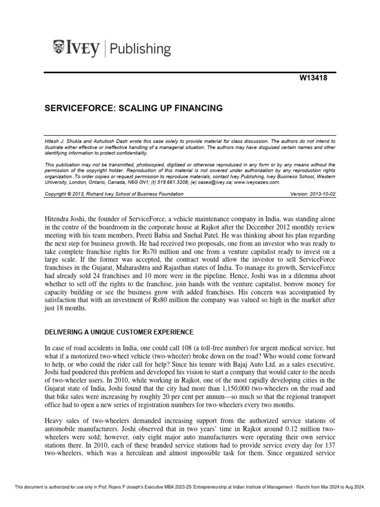 ENT-Scaling Up | PDF | Business Economics | Economies