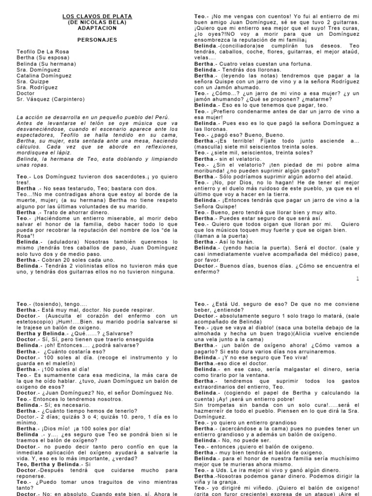 LOS CLAVOS DE PLATA | PDF