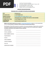 DMRE 314 Application Form For Exchange of Blasting Certificate | PDF ...
