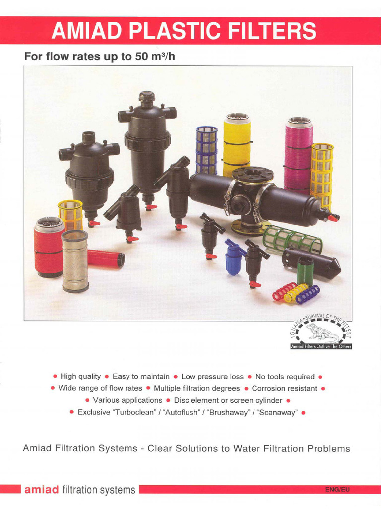 Plastic Filters Brochure 12.01 ENG | PDF