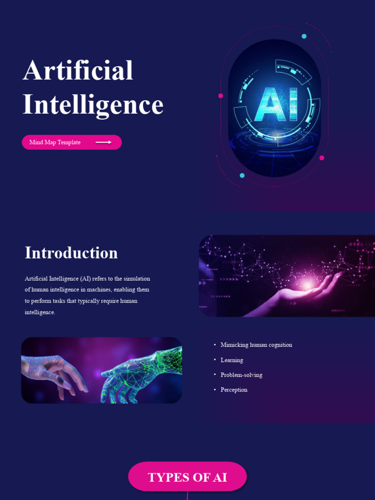 Artificial Intelligence Mind Map Presentation | PDF | Computers