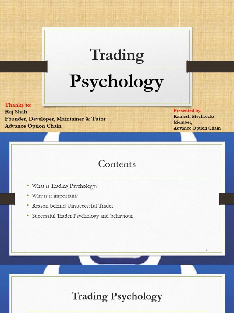 Mastering Trading Psychology for Success | PDF | Risk | Emotions