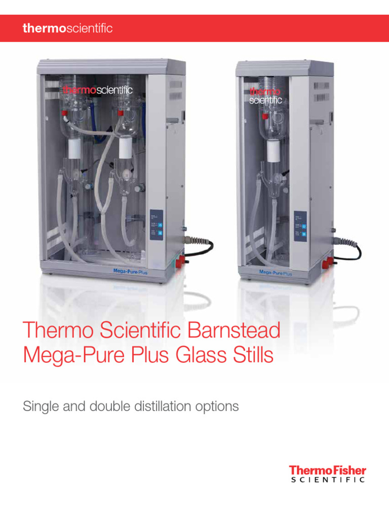 Mega Pure Plus Glass Stills | PDF | Distillation | Water