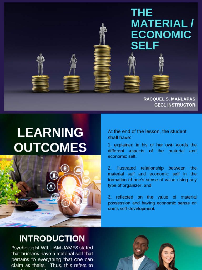 Module 10 The Material Economic Self | PDF | Consumerism | Psychology