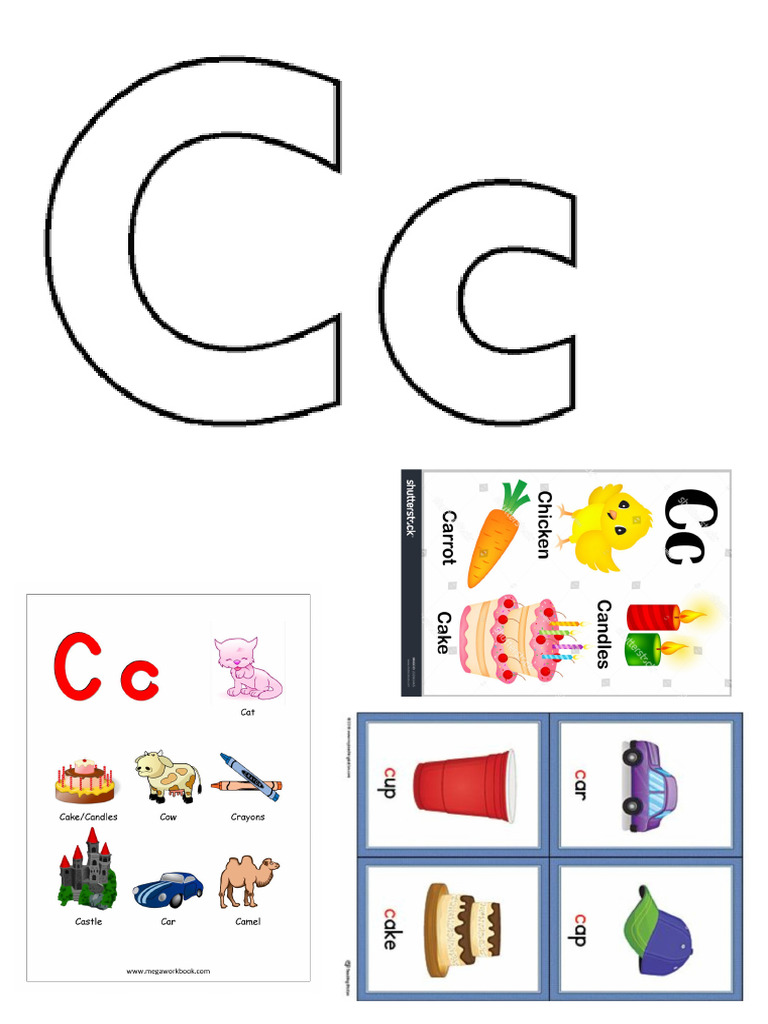Letter C Print | PDF
