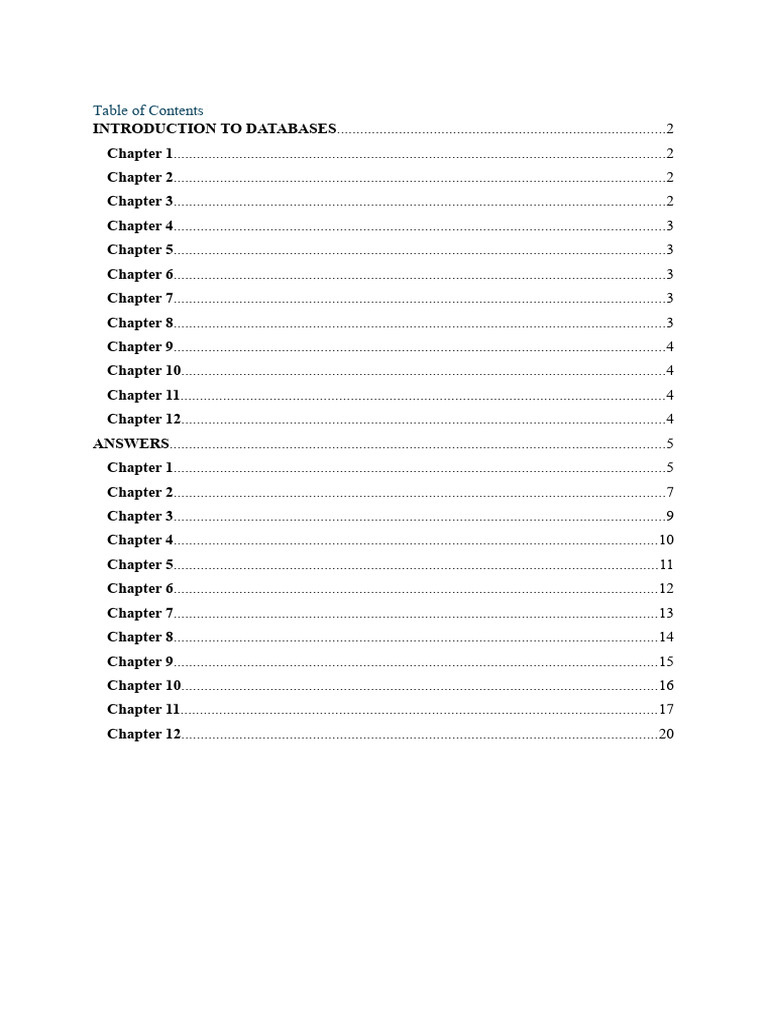 Introduction To Databases CT042-3-1-IDB | PDF | Databases | Relational Database
