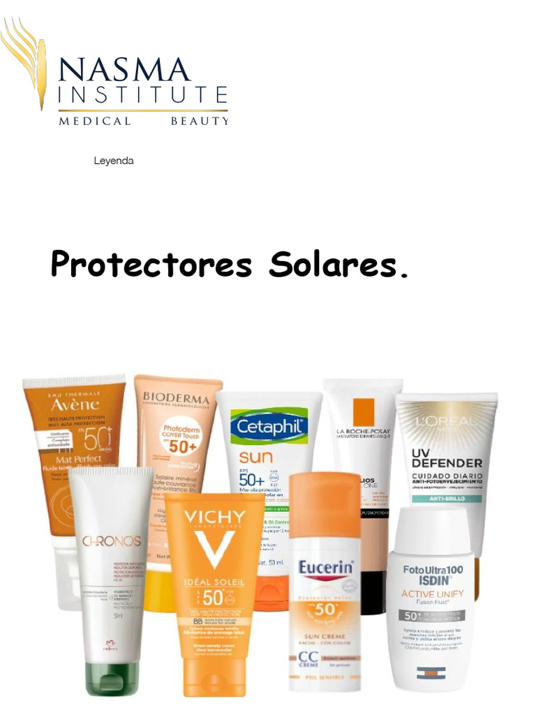 Guía Completa de Protectores Solares | PDF | Protector solar | Ultravioleta