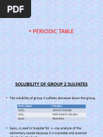 Group 2 Hydroxides & Sulfates Solubility | PDF | Hydroxide | Solubility