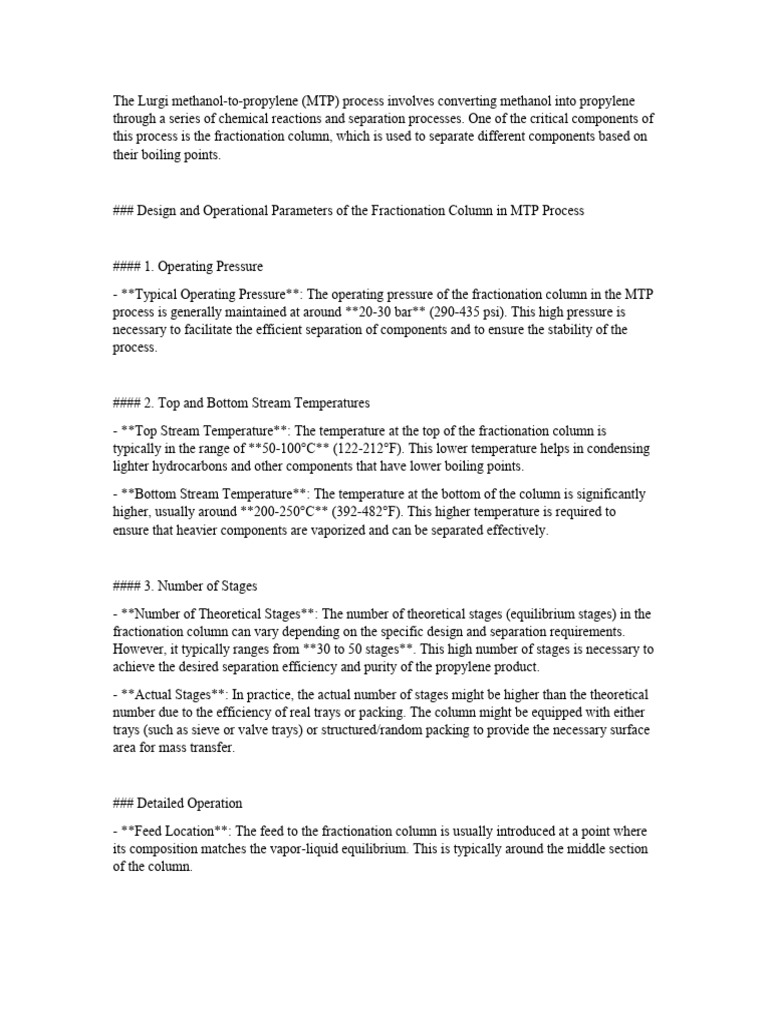 The Lurgi methanol | PDF | Chemical Process Engineering | Chemistry