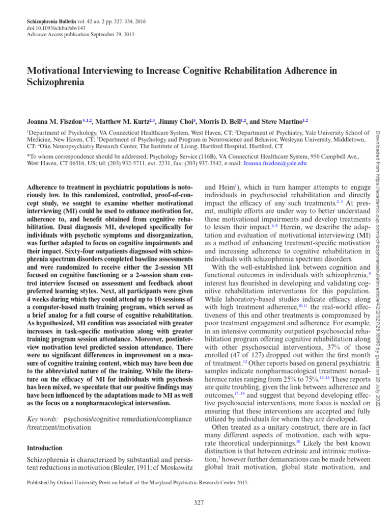 SBV 143 | PDF | Psychosis | Schizophrenia