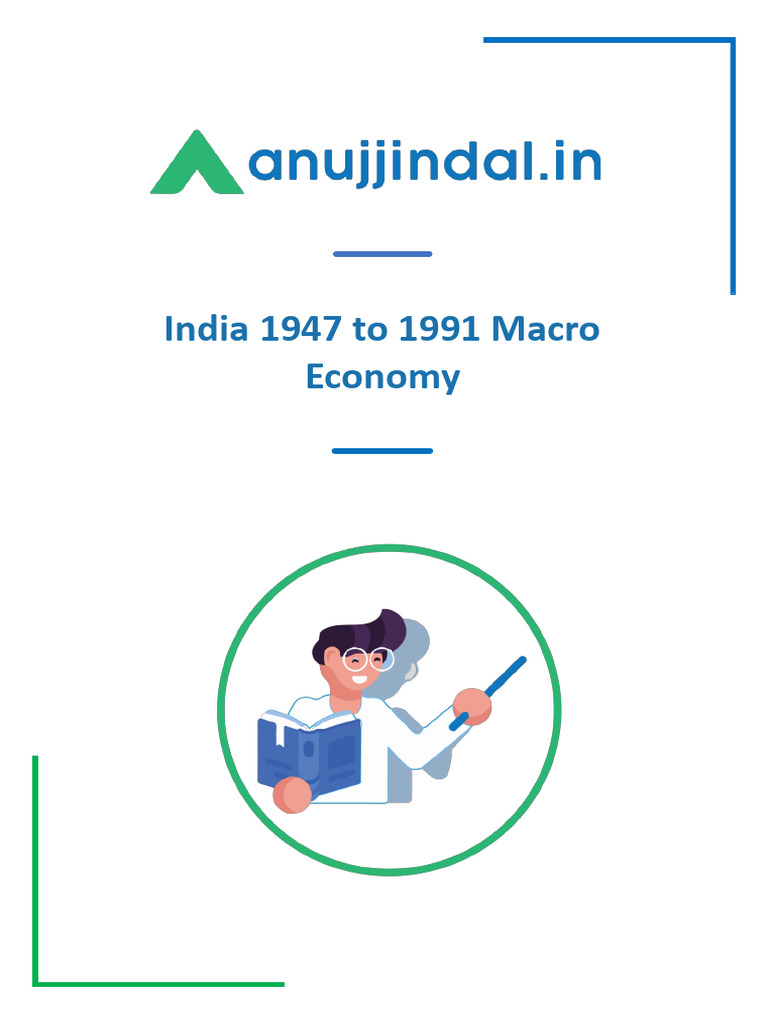 India’s Economic Growth 1947-1991 Analysis | PDF | Economic Growth ...
