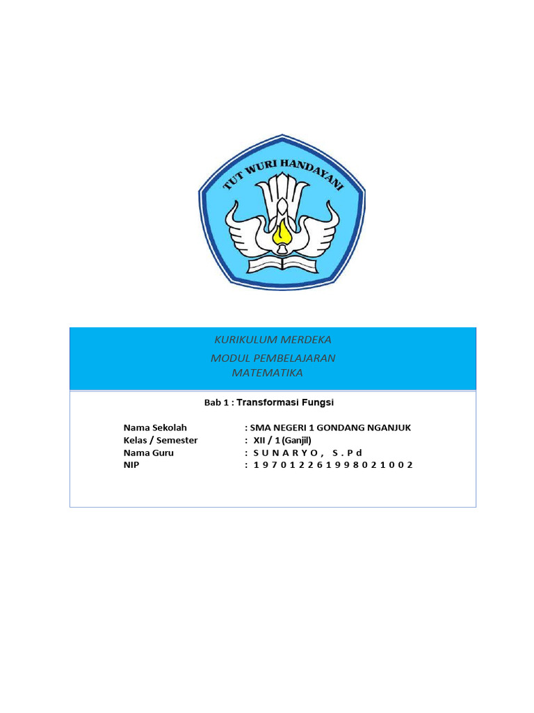 Modul MTK KLS 12 | PDF