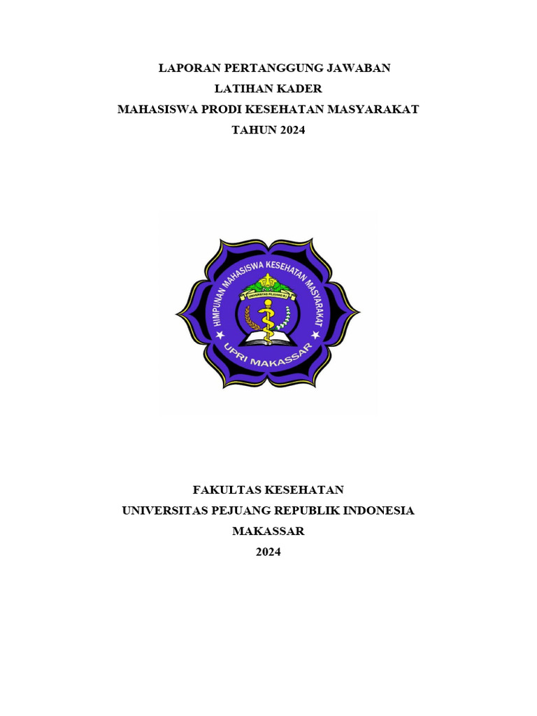 LPJ Sehat 2024 Bem-1 | PDF