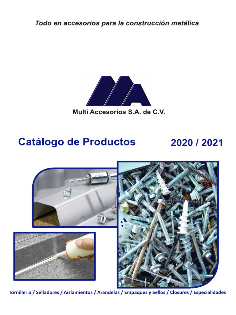 Catalogo Multi Accesorios | PDF | Tornillo | Remache