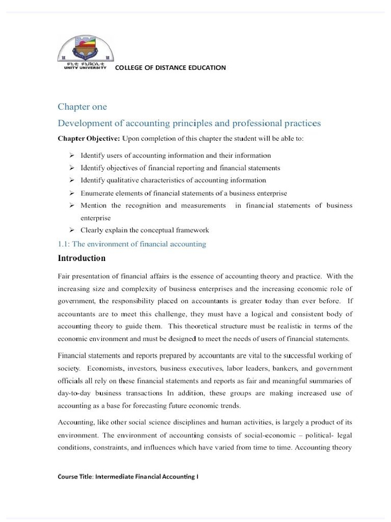 Intermediate Unit 1 | PDF