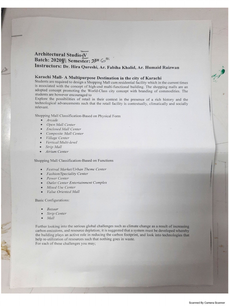 Architecture Design Brief | PDF