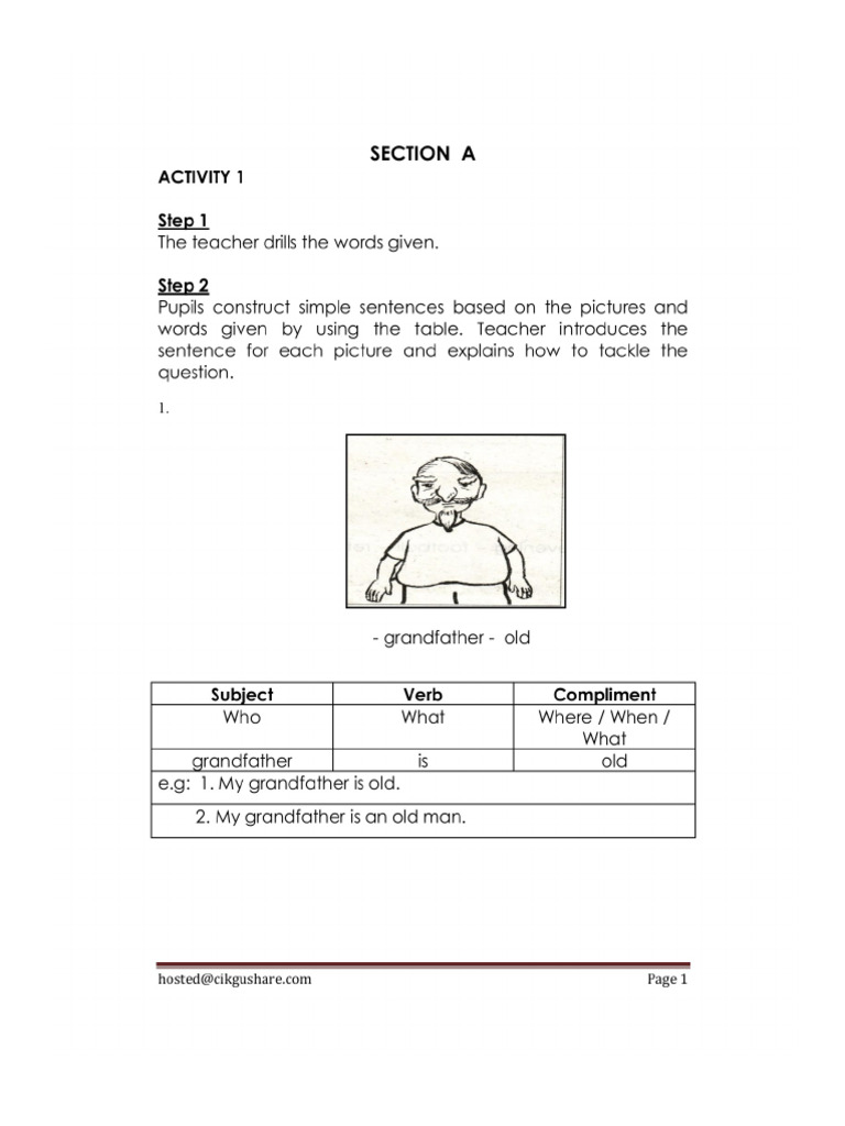 Writing Activity | PDF