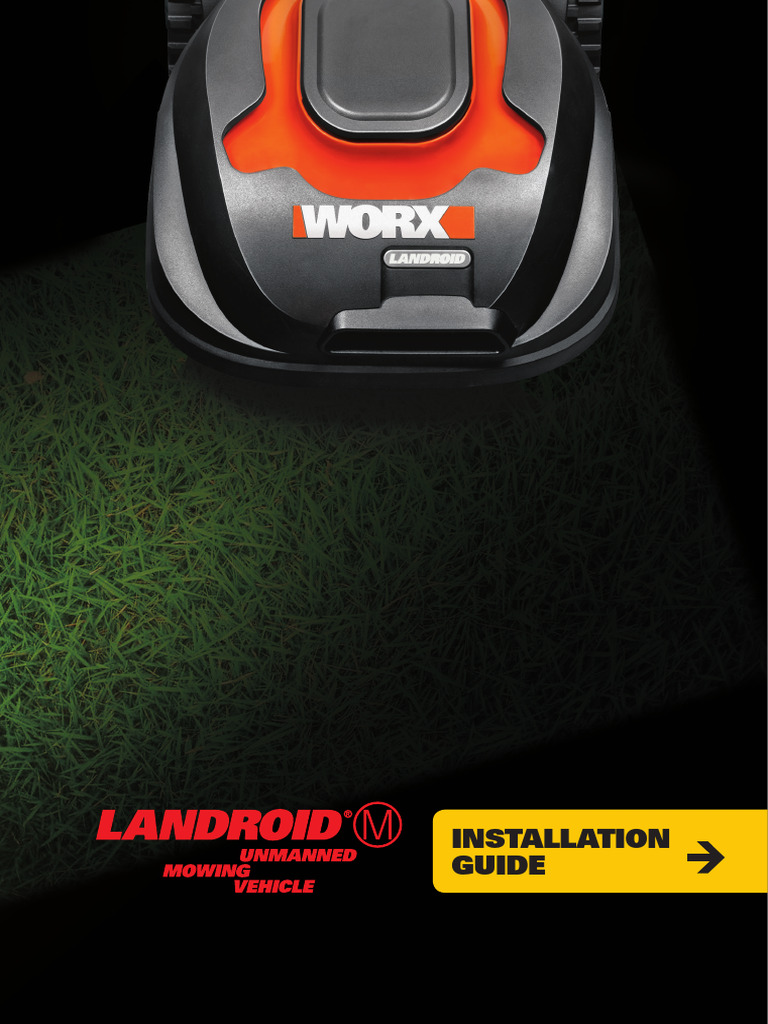 Installation Guide Landroid M Wg790e Wg791e Wg796e en Da Fi NB SV | PDF ...