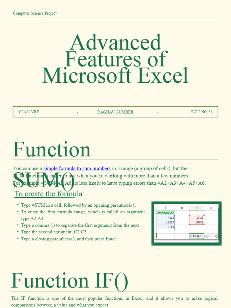 Cream and Green Minimalist Nature Presentation | PDF | Computing | Computer Programming