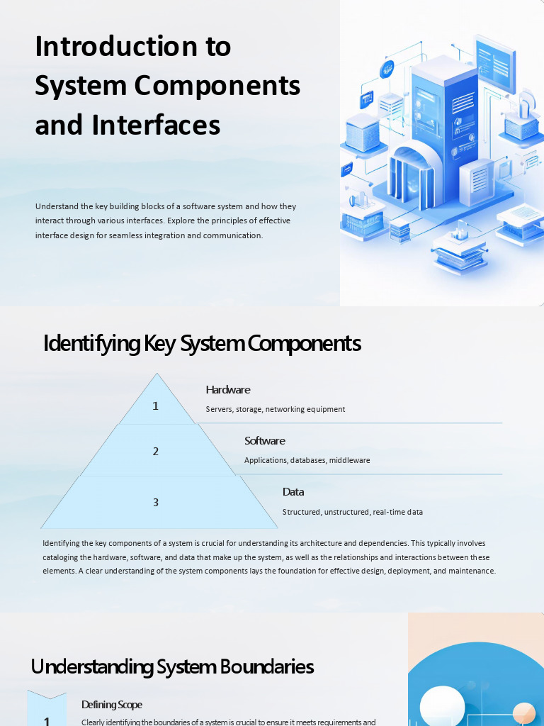 Introduction To System Components and Interfaces | PDF | Web Service | System