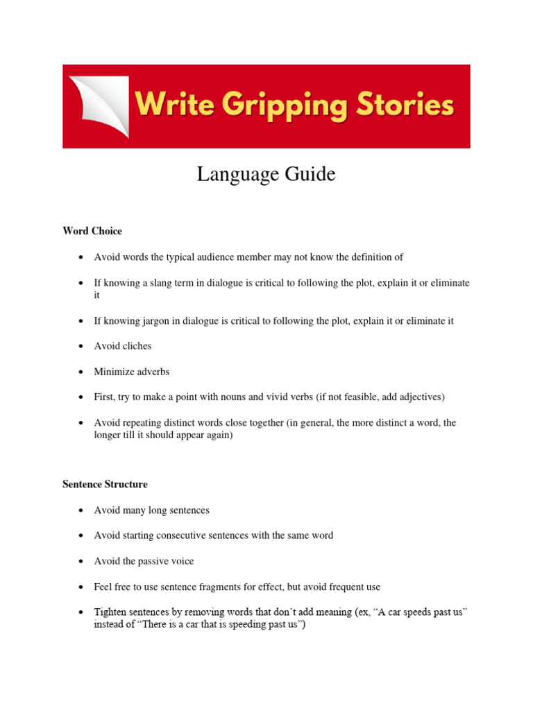 1.1 Bonus 1 - Language Guide | PDF