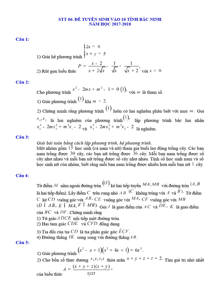 06-TS10 Bac Ninh 1718 HDG | PDF