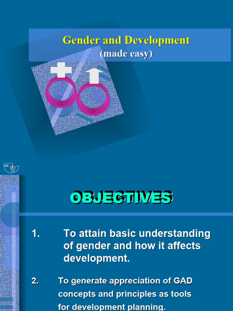 Understanding Gender and Development | PDF | Gender | Gender Studies