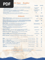 Meniu Axel - Prețuri și Opțiuni | PDF