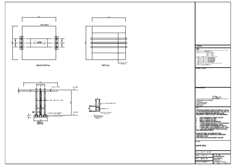 Shelter Detail | PDF | Building Materials | Structural Engineering