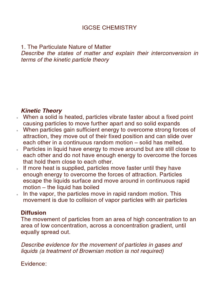 Igcse 20chemistry1 Download Free Pdf Ionic Bonding Ion
