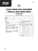 Contoh Soalan Exam PKSK | PDF