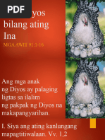 Salmo 91 Awit NG Pagtitiwala Sa Diyos | PDF