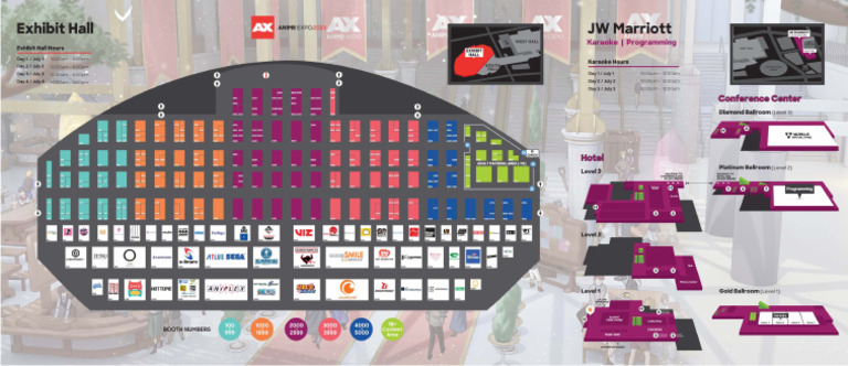 Exhibit Hall Map 1 | PDF