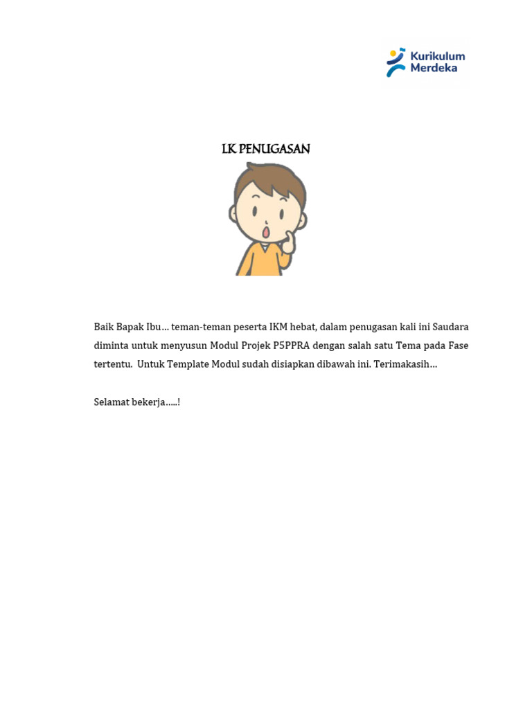 Modul P5p2ra | PDF | Pengembangan Diri