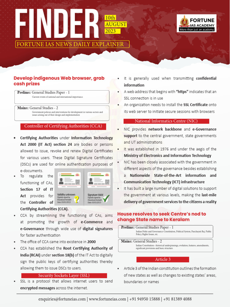 Finder 10-08-2023 | PDF