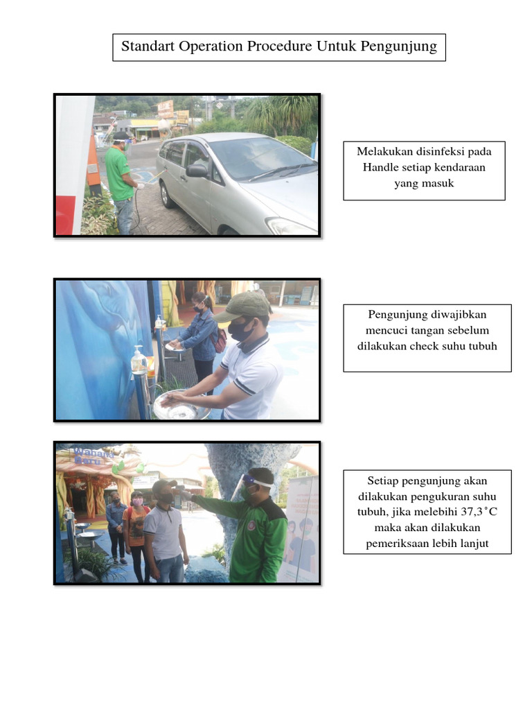 Dokumentasi Sop New Normal Predator Fun Park | PDF