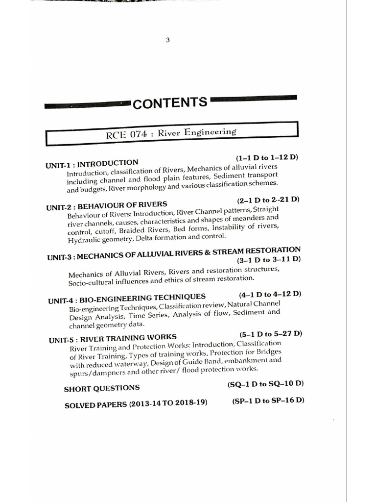 River Engineering Quantum PDF | PDF