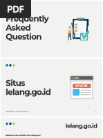 FAQ Lelang di Lelang.go.id | PDF