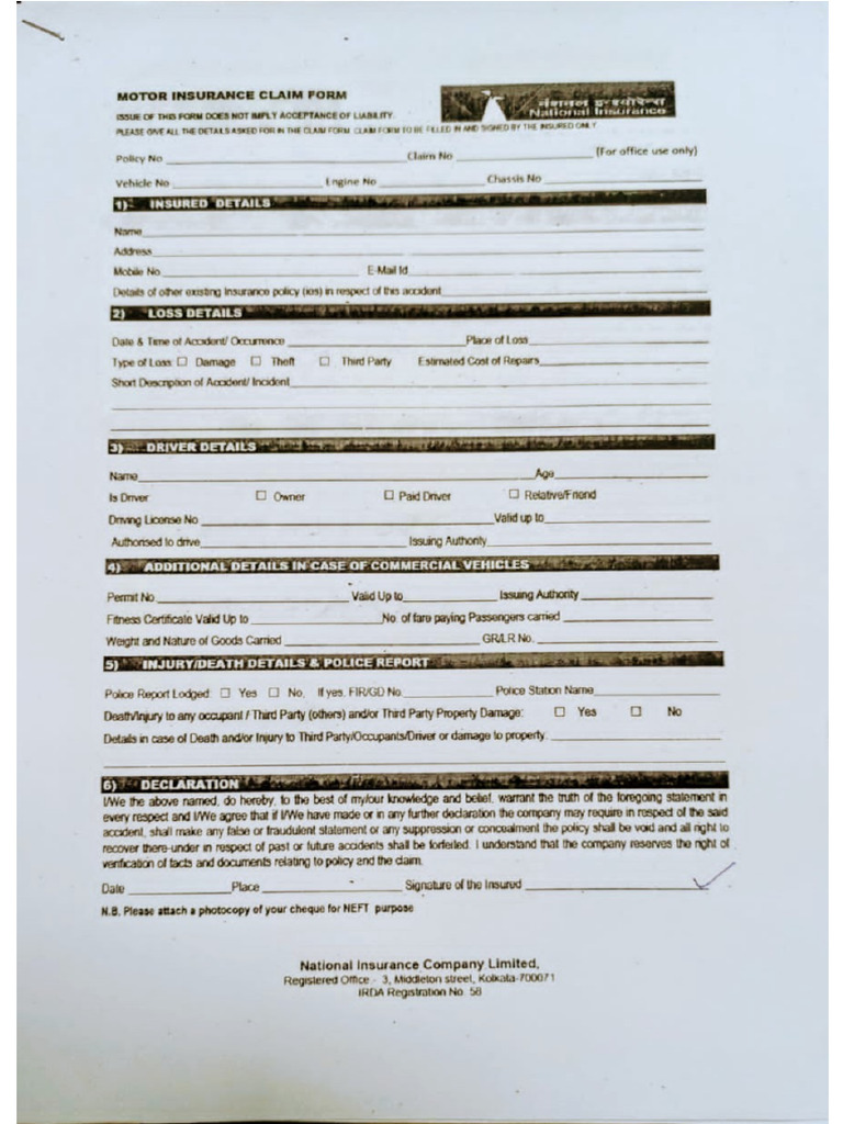 National Insurance BR | PDF