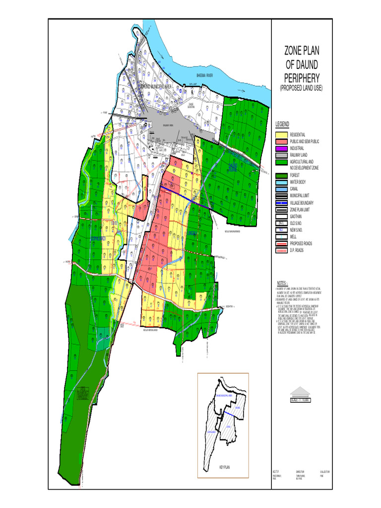 Daud Taluka Development Plan Map | PDF