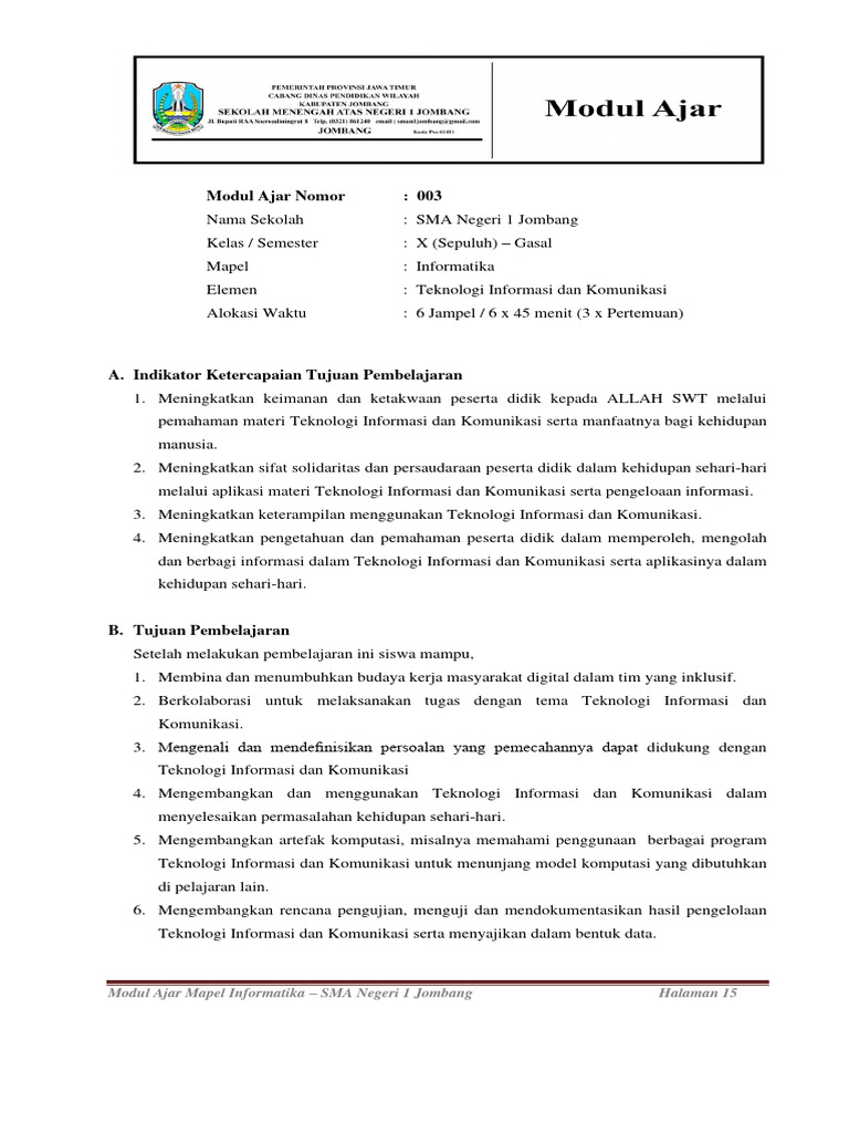 3 - SMANSA - Modul Ajar - Informatika-Teknologi Informasi Dan ...